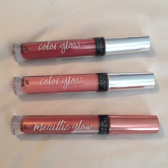 Victoria's Secret | Makeup | New Victorias Secret Color Gloss Lot Set ...